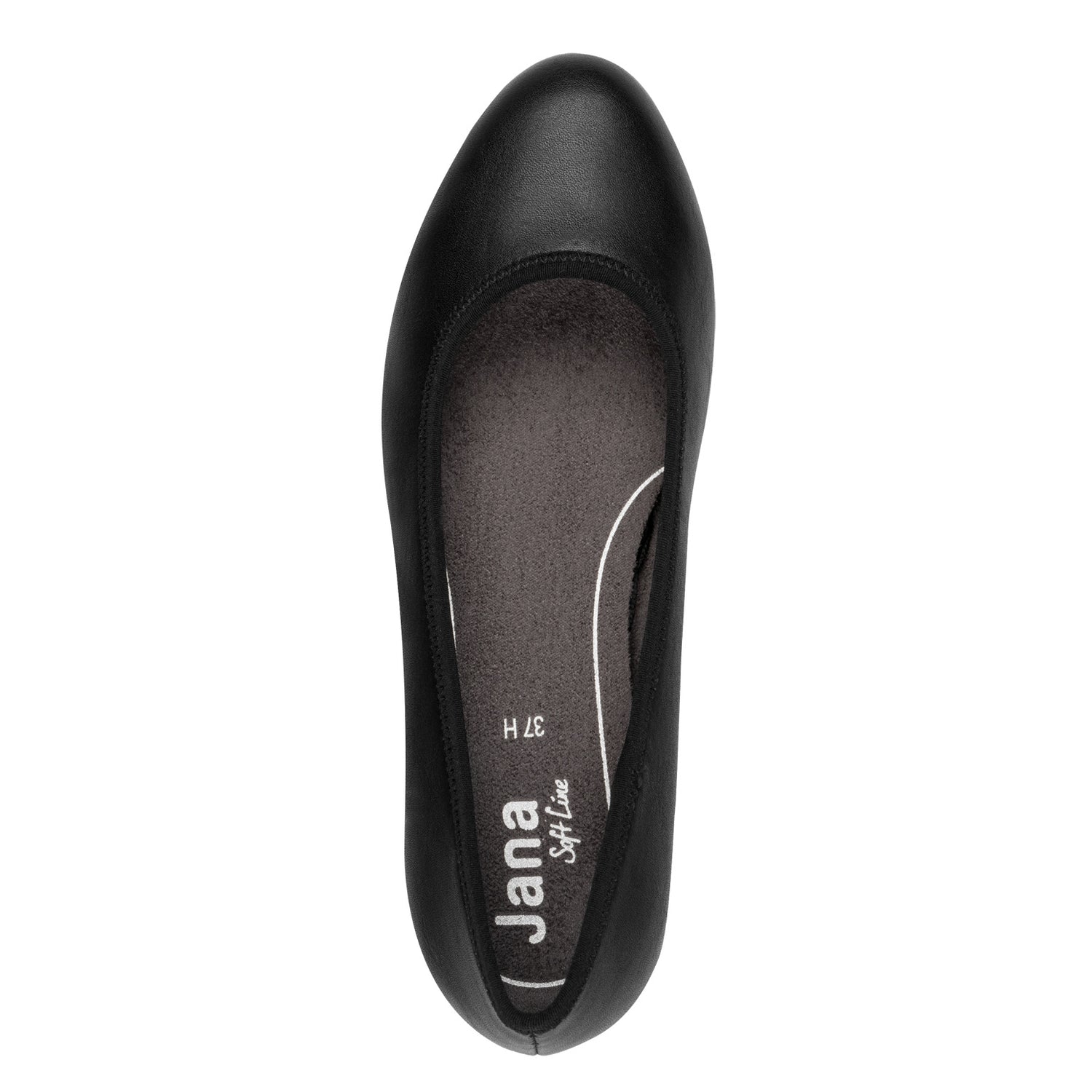 Jana Softline Court Shoes - Black – Barratts Shoes